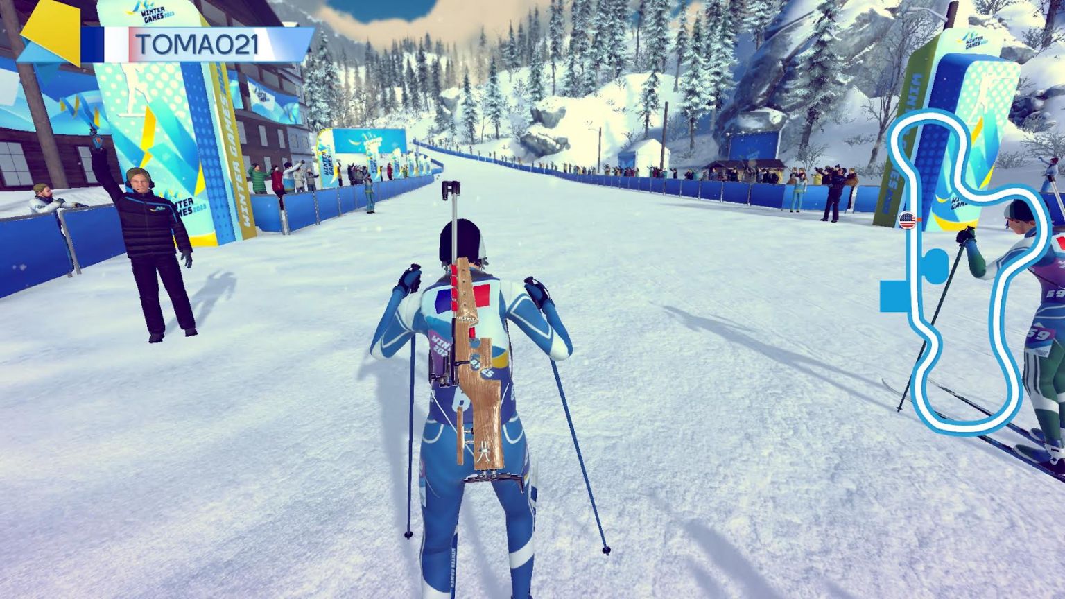 Winter Games 2023, curling, bobsleigh et descente… en enfer - Jeux vidéo - Polygamer